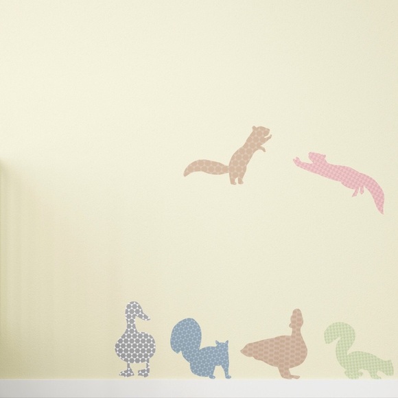 IKEA | Wall Decor | Ikea Klatta Decorative Animal Wall Stickers | Poshmark